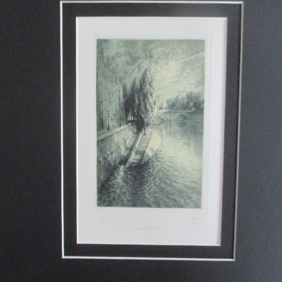 Art | Fine Art Print La Rampe By Jeanmichel Mathieuxmarie Signed Numbered Paris | Poshmark